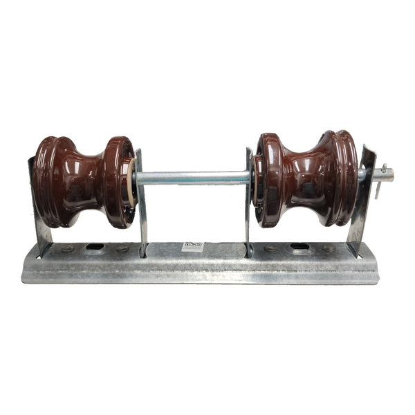 Secondary Rack 2 Wire with Spool Insulator Ceramic for Cable Managemen ...